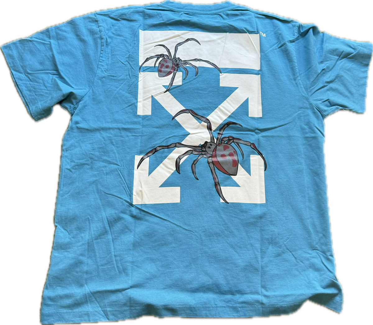 Off White Spider Tee Blue – The Cellar Buffalo
