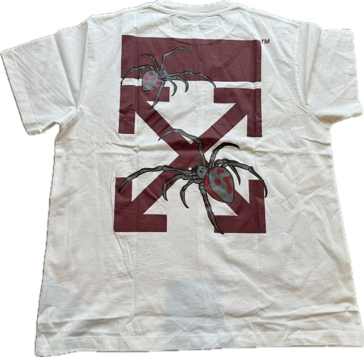 Off white spider tee white – The Cellar Buffalo